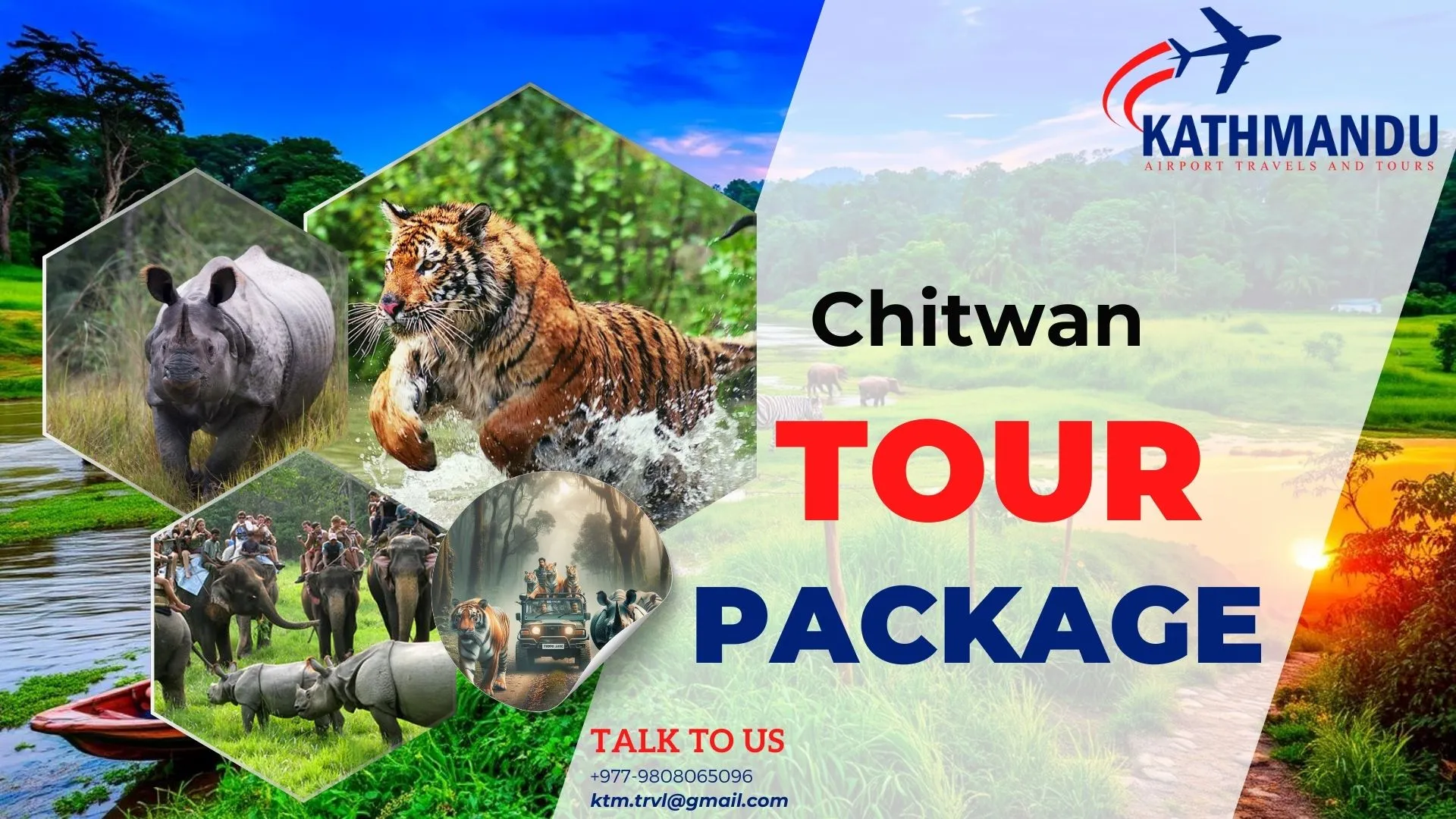 Chitwan Tour Package 2025| Cost/Price | Itinerary | 2D/3N